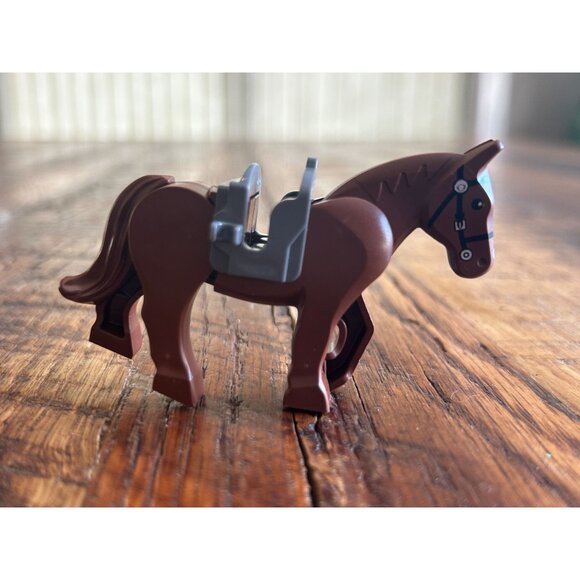 Lego | Toys | Lego Horse With Detachable Saddle Hilarious Minifigure ...